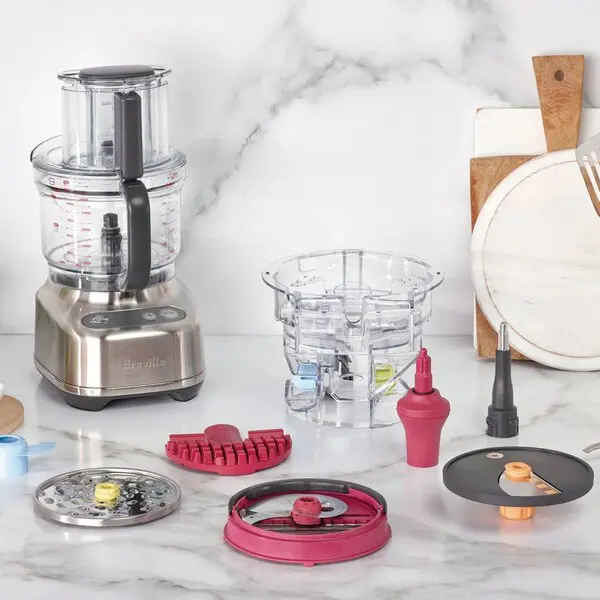 BREVILLE Paradice 9 Cup Food Processor, Brushed Stainless Steel