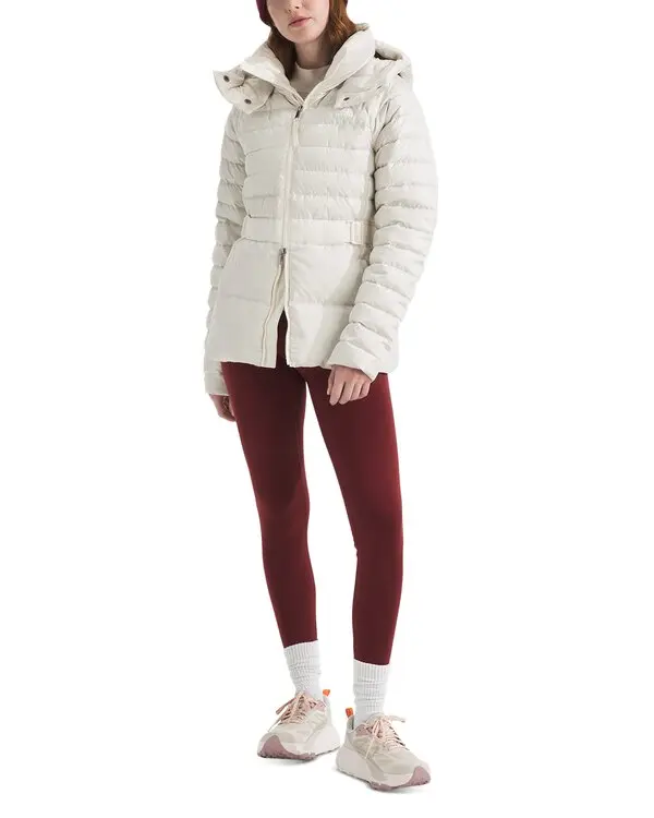 The North Face Ruby Hooded Jacket - White Dune