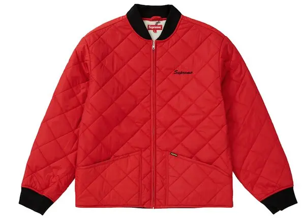 Supreme Dead Prez Quilted Work Jacket