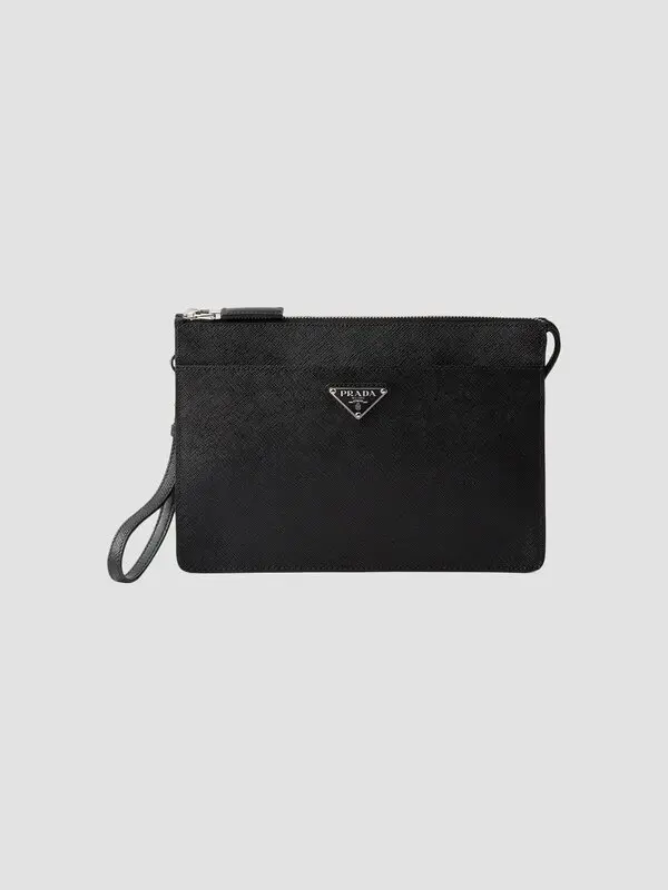 Prada Saffiano Leather Pouch