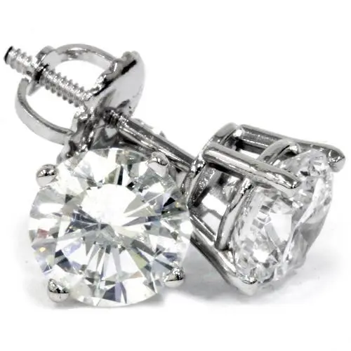 BLISS DIAMOND 2 Ct T.w. Lab Grown Diamond Stud Earrings