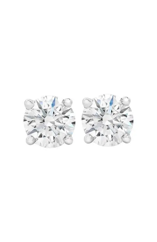 BLISS DIAMOND 2 1/2ct T.w. Lab Grown Diamond 14k Gold Stud Earrings - 14k White Gold