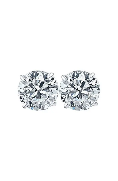 BLISS DIAMOND 1 3/4ct Tw Lab Grown Diamond Stud Earrings - 14k White Gold
