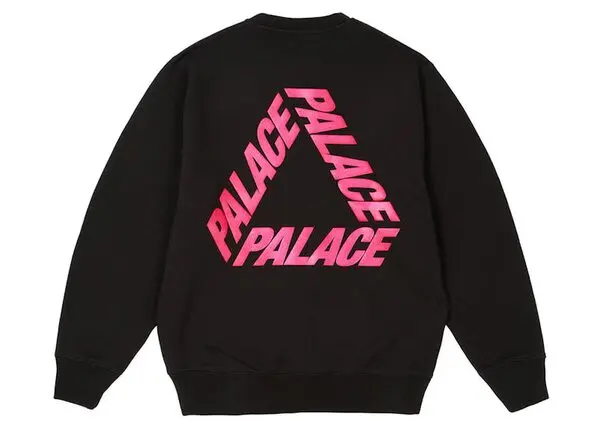 PALACE P3 Glitter Crew - Black