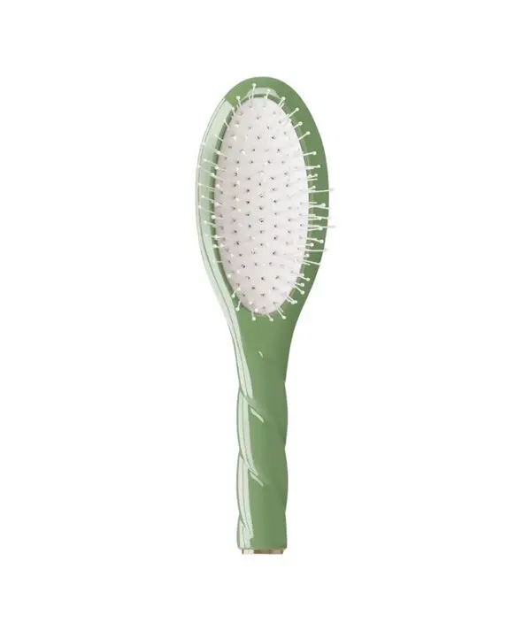 LA BONNE BROSSE N.04 The Miracle Small Massaging Detangling Hair Brush - Almond Green