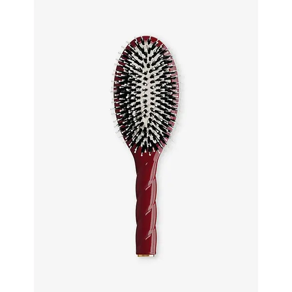 LA BONNE BROSSE N.03 The Essential Softness Gentle Scalp Care Hair Brush - Cherry Red