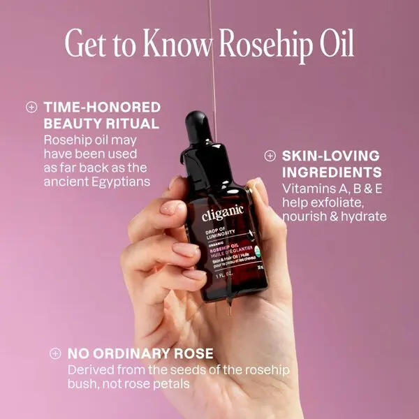 CLIGANIC Organic Rosehip Oil