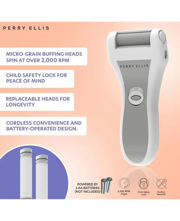 Perry Ellis Cordless Callus Remover