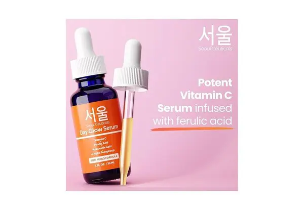 SEOUL CEUTICALS Korean Skin Care Vitamin C Serum Day Glow Serum