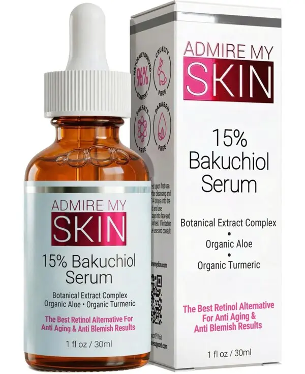 ADMIRE MY SKIN 15% Bakuchiol Serum - No Color