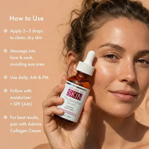 ADMIRE MY SKIN 15% Bakuchiol Serum