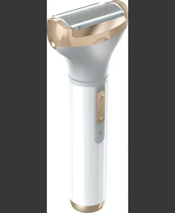 Perry Ellis Rechargeable Ladies 4-in-1 Multi Trimmer - White,gold