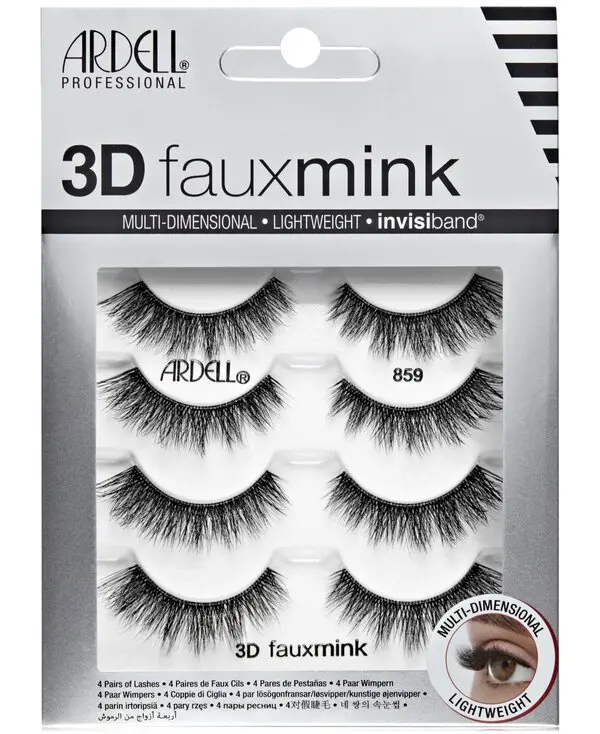 ARDELL 3d Faux Mink Lashes #859 - No Color