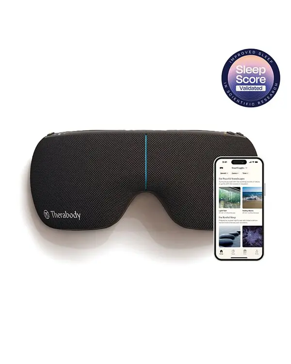 THERABODY Smartgoggles Heated Eye Massager Black - No Color