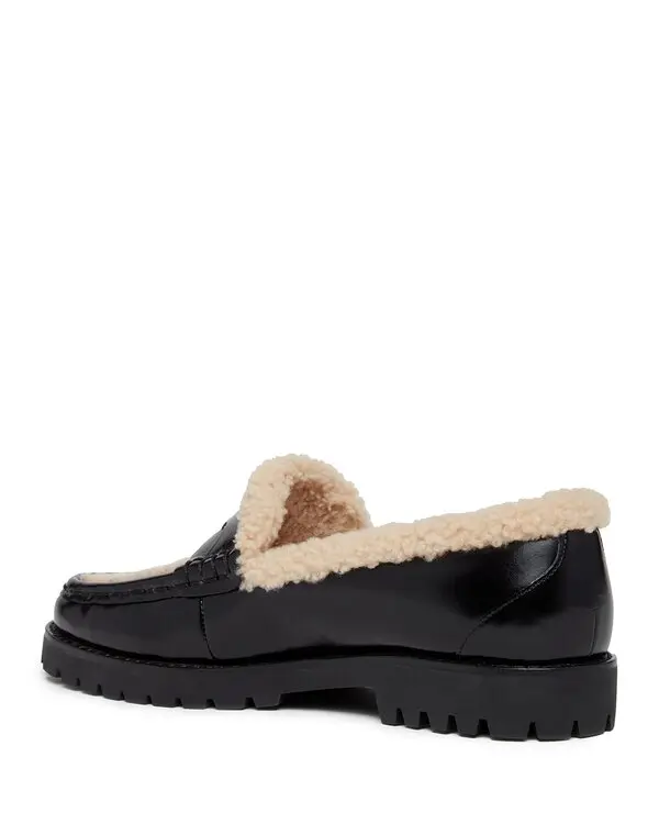Paige Ellis Shearling Loafers