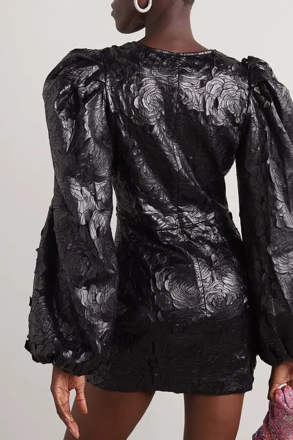 remain birger christensen leather dress REMAIN Birger Christensen Mini Leather Dress (RBC502988100) - Short Dresses