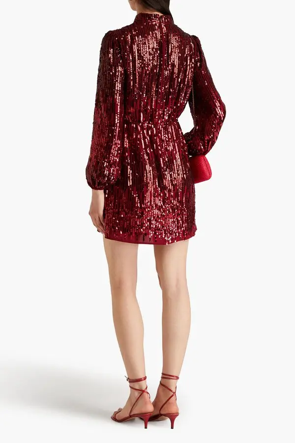 rixo samantha sequin mini dress Rixo London + Samantha Mini Dress