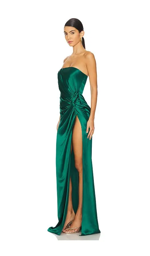 SAU LEE Hera Gown - Emerald