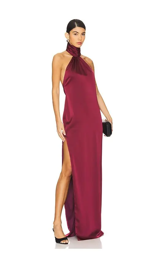 Katie May Sidrit Gown - Bordeaux