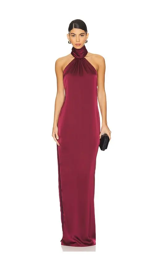 Katie May Sidrit Gown - Bordeaux