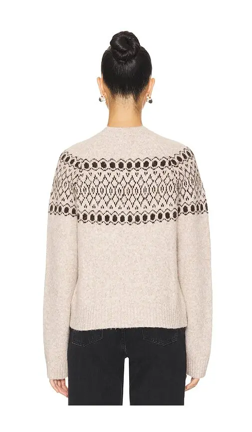 LOVERS AND FRIENDS Fairisle Pullover Sweater