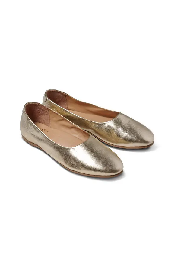 Beek Swiftlet Ballet Slipper - Gold