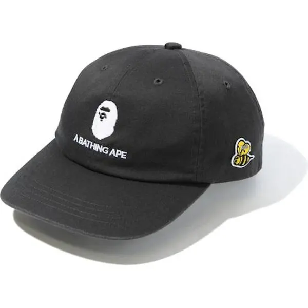 A BATHING APE Busy Works Panel Cap - Gray