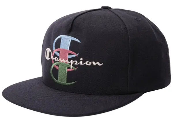 Supreme Champion 5-panel Cap - Navy Blue