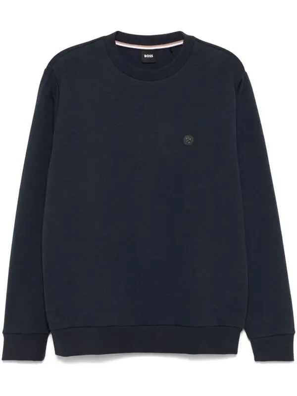 BOSS Crew-neck Sweatshirt - Blue