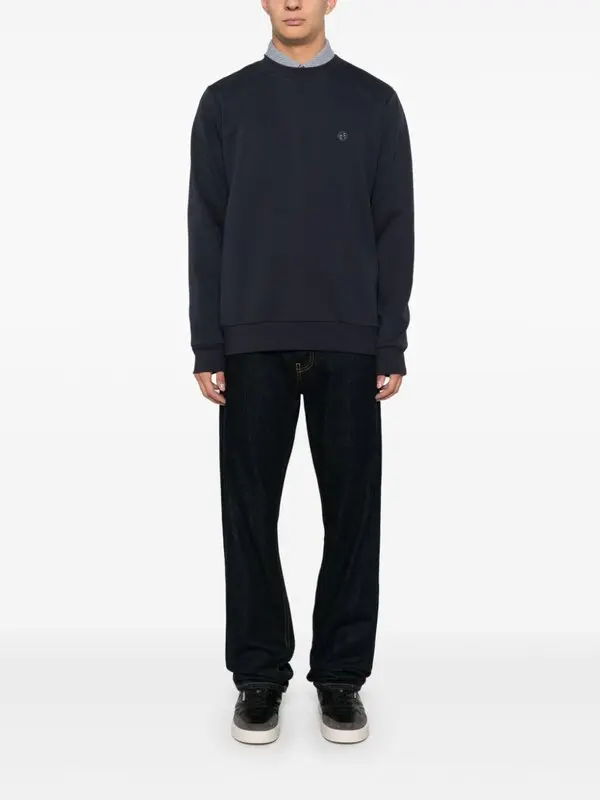 BOSS Crew-neck Sweatshirt - Blue