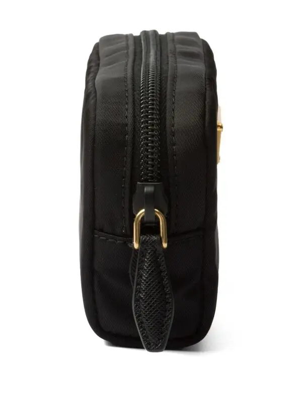 Prada Triangle Logo Makeup Bag