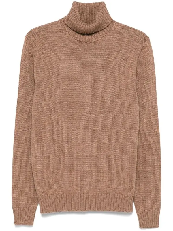 ZANONE Virgin Wool Sweater - Brown