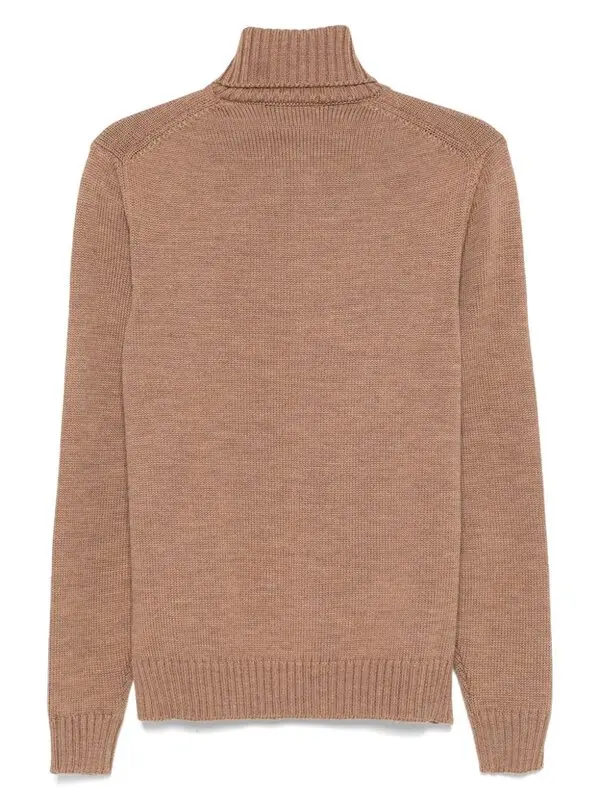 ZANONE Virgin Wool Sweater - Brown