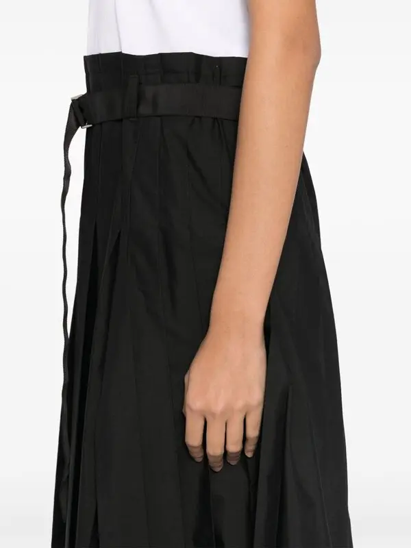 Sacai Pleat Detailing Dress