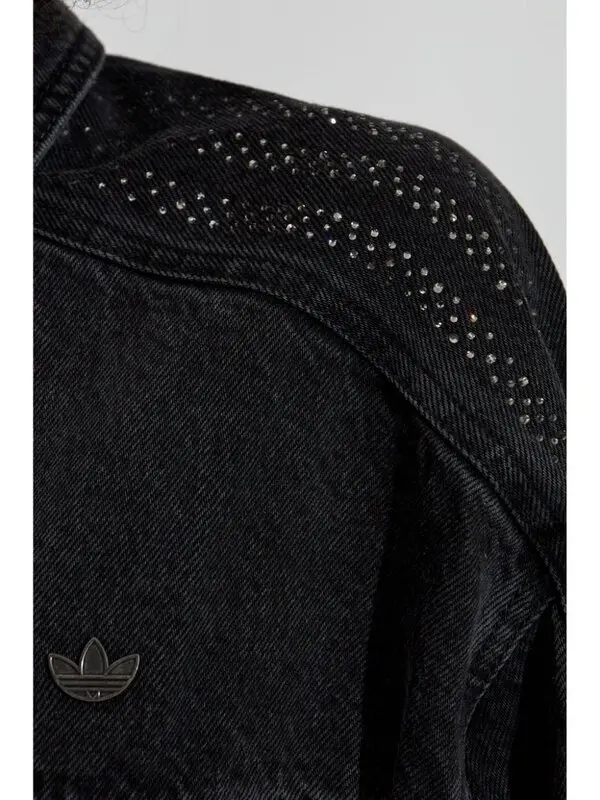 Adidas Atlanta Rhinestone Denim Jacket