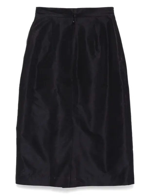 Biyan Bow-embellished Midi Skirt