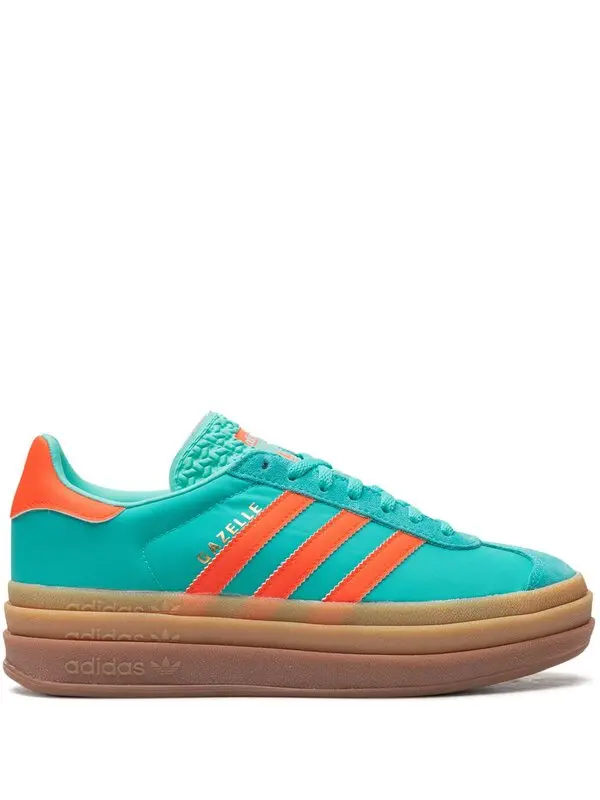 Adidas Gazelle Bold Sneakers - Green - 4% Off | Editorialist