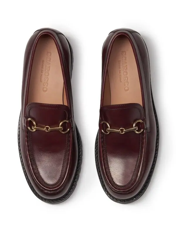 SCAROSSO Carlotta Loafers - Red