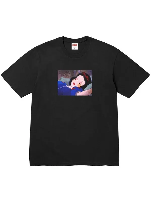 Supreme Snow White T-shirts - Black