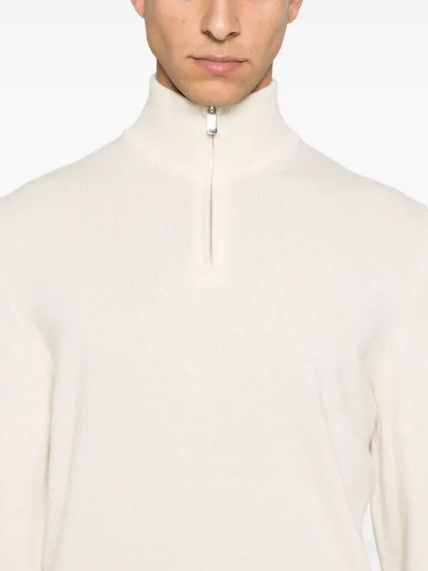 Fedeli Favonio Sweater - Neutrals