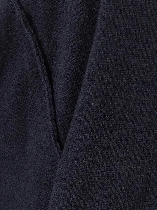 MAISON MARGIELA Wool And Cashmere-blend Turtleneck Bodysuit - Blue