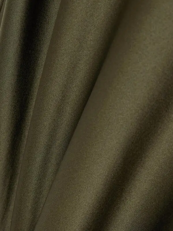 Staud Odin Silk-blend Satin Maxi Skirt