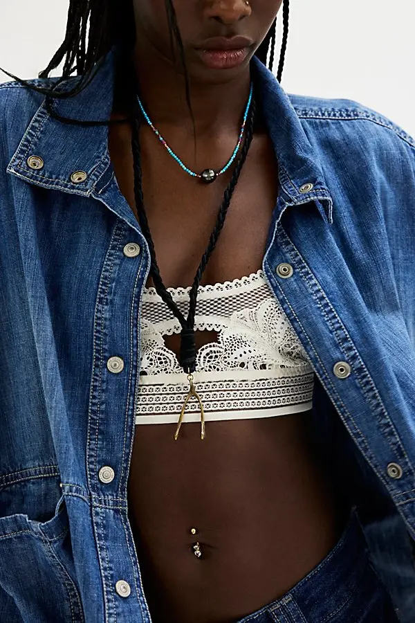 ALKEMIE Wishbone Braided Necklace
