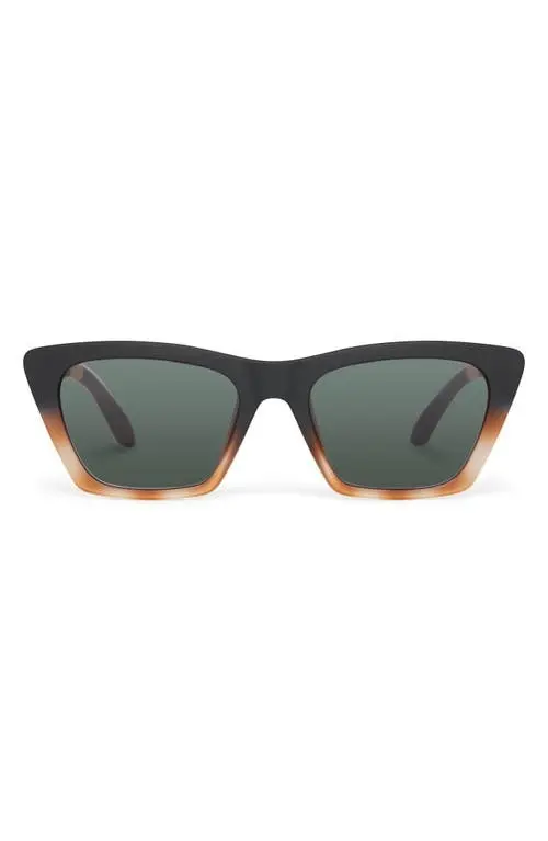 Toms Sahara Cat Eye Sunglasses - Matte Black Honey Tortoise