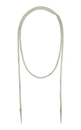 Sylvia Toledano Plated Bolo Tie Necklace