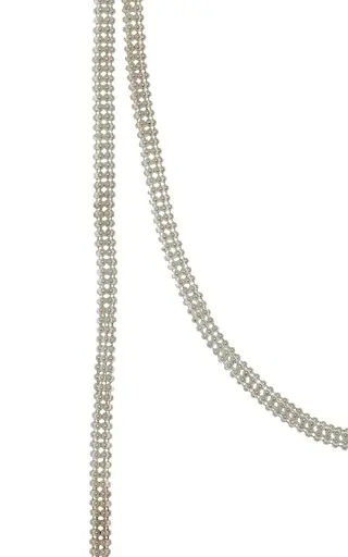Sylvia Toledano Plated Bolo Tie Necklace
