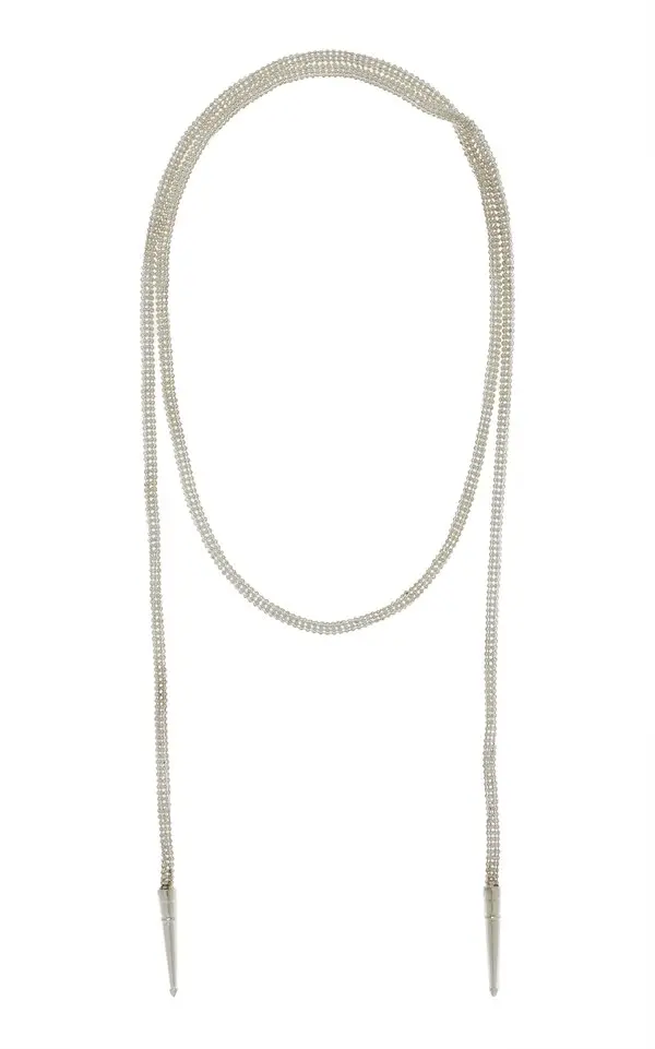 Sylvia Toledano Plated Bolo Tie Necklace