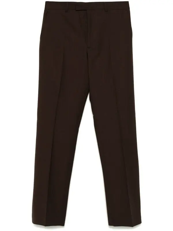 SUNFLOWER Straight-leg Trousers - Brown