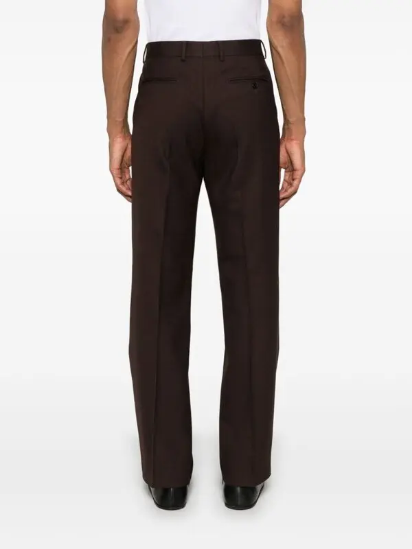 SUNFLOWER Straight-leg Trousers - Brown