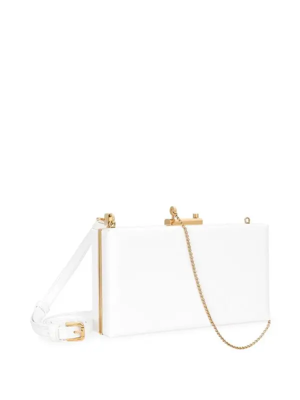 Dolce & Gabbana Chain-detail Clutch - White